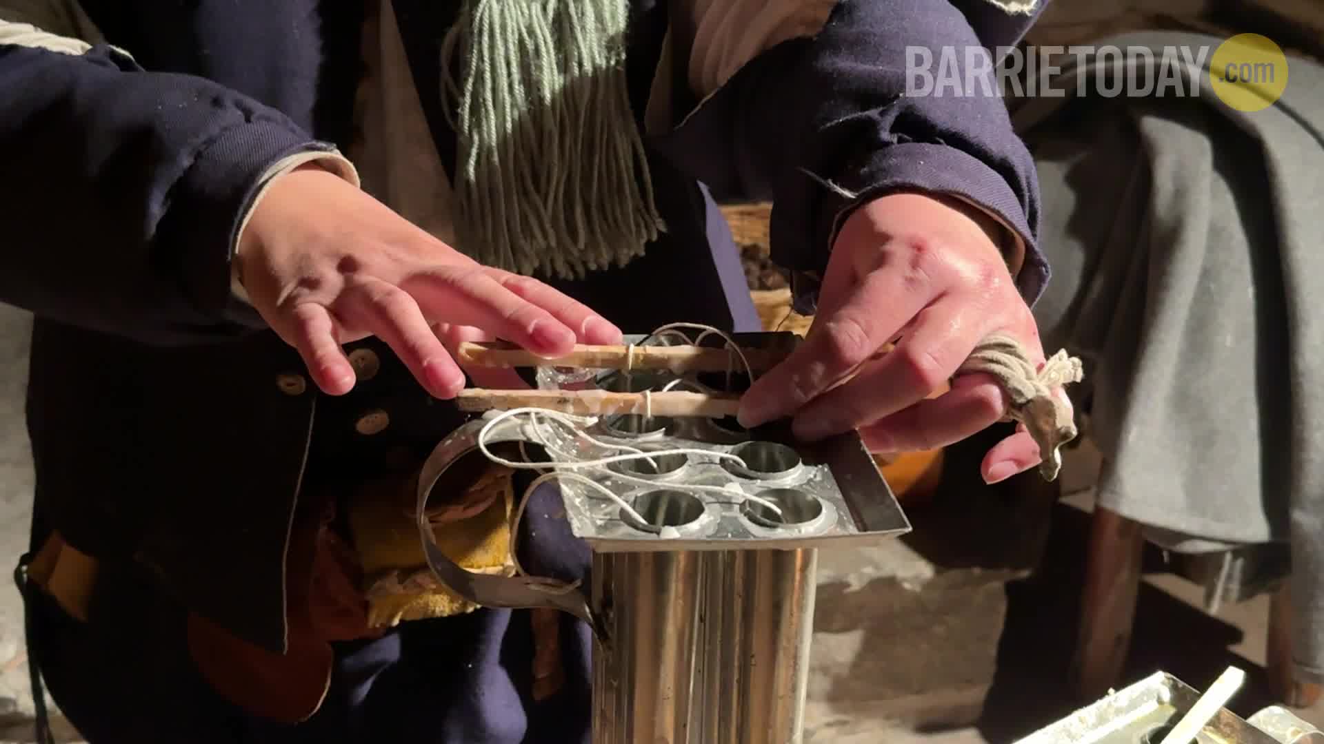 VIDEO: Music and candles light up Sainte-Marie among the Hurons ...