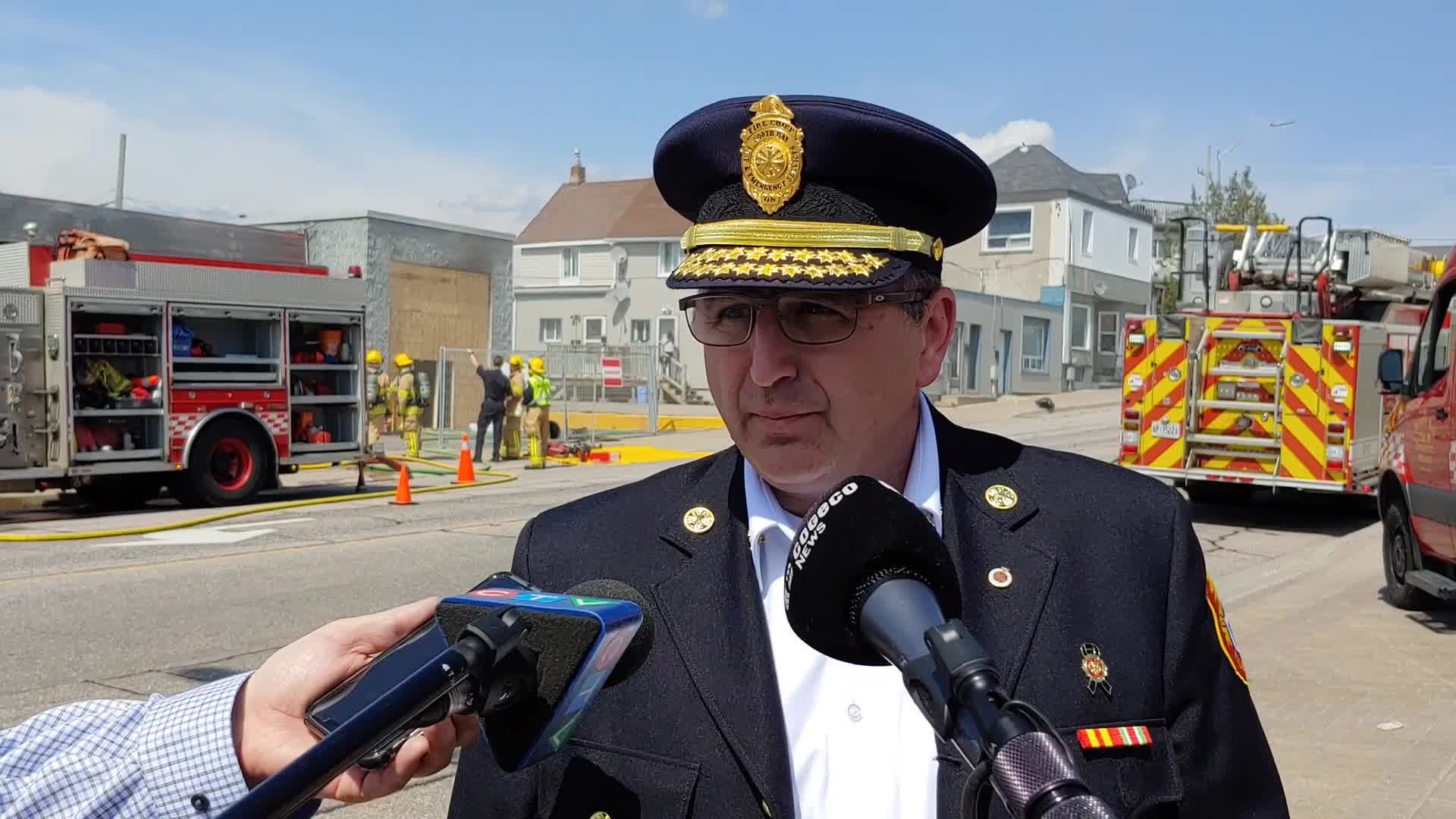 Fire chief gives update on Midas fire (VIDEO) - North Bay News