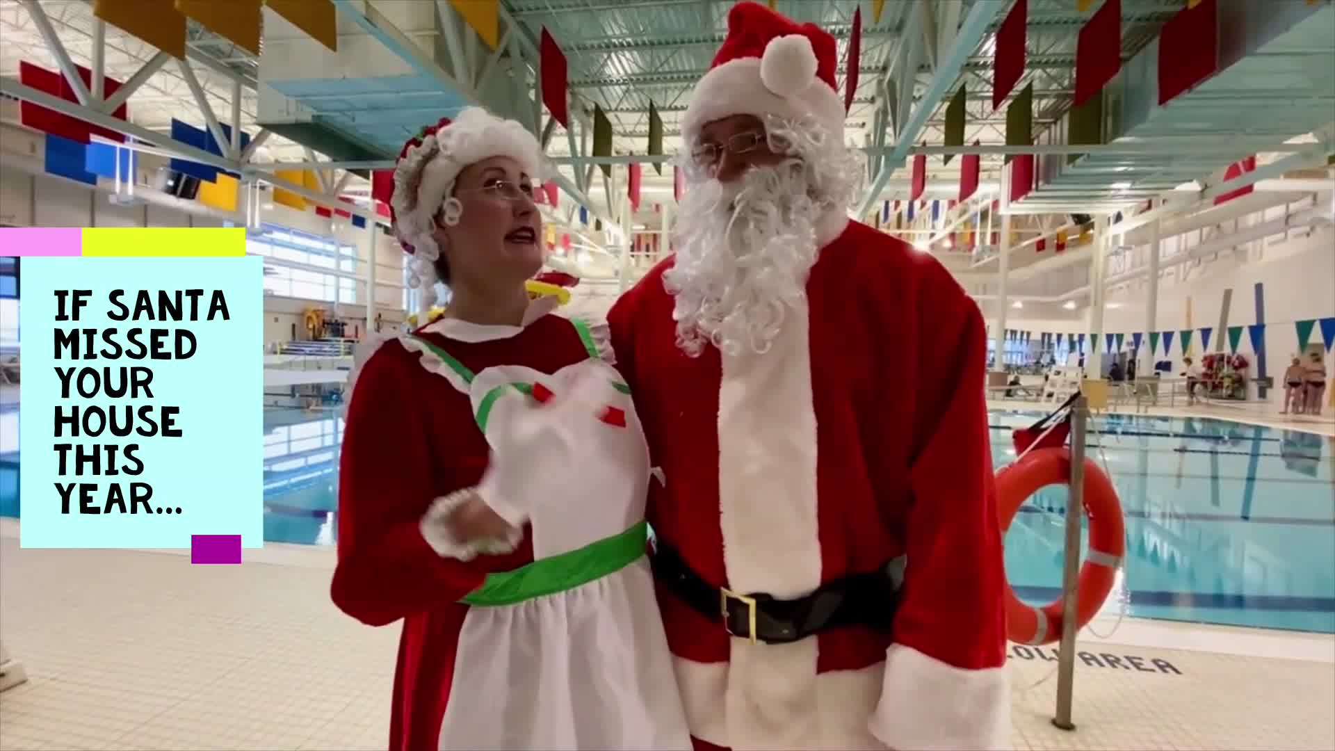 Santa grows forgetful, may have missed some stops on his list ...