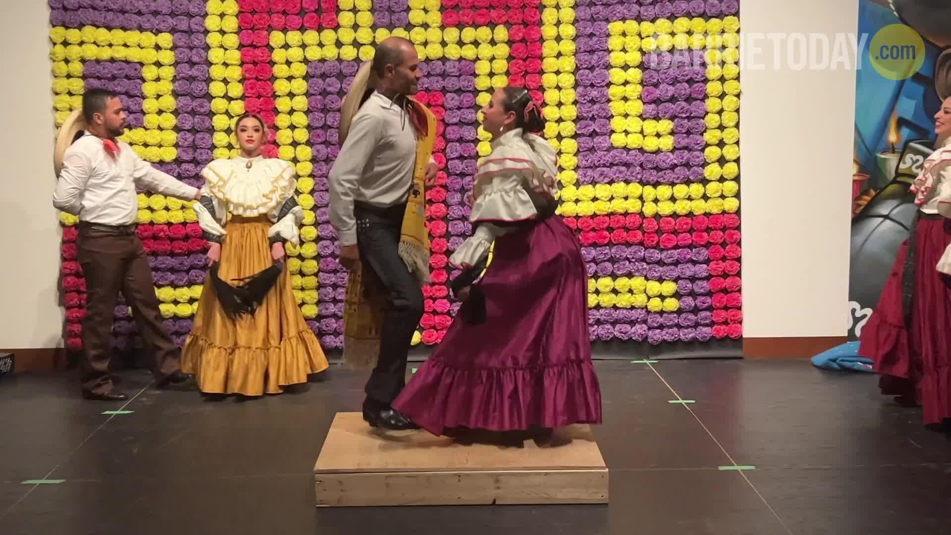 VIDEO: Day of the Dead celebration dances into Barrie - Barrie News