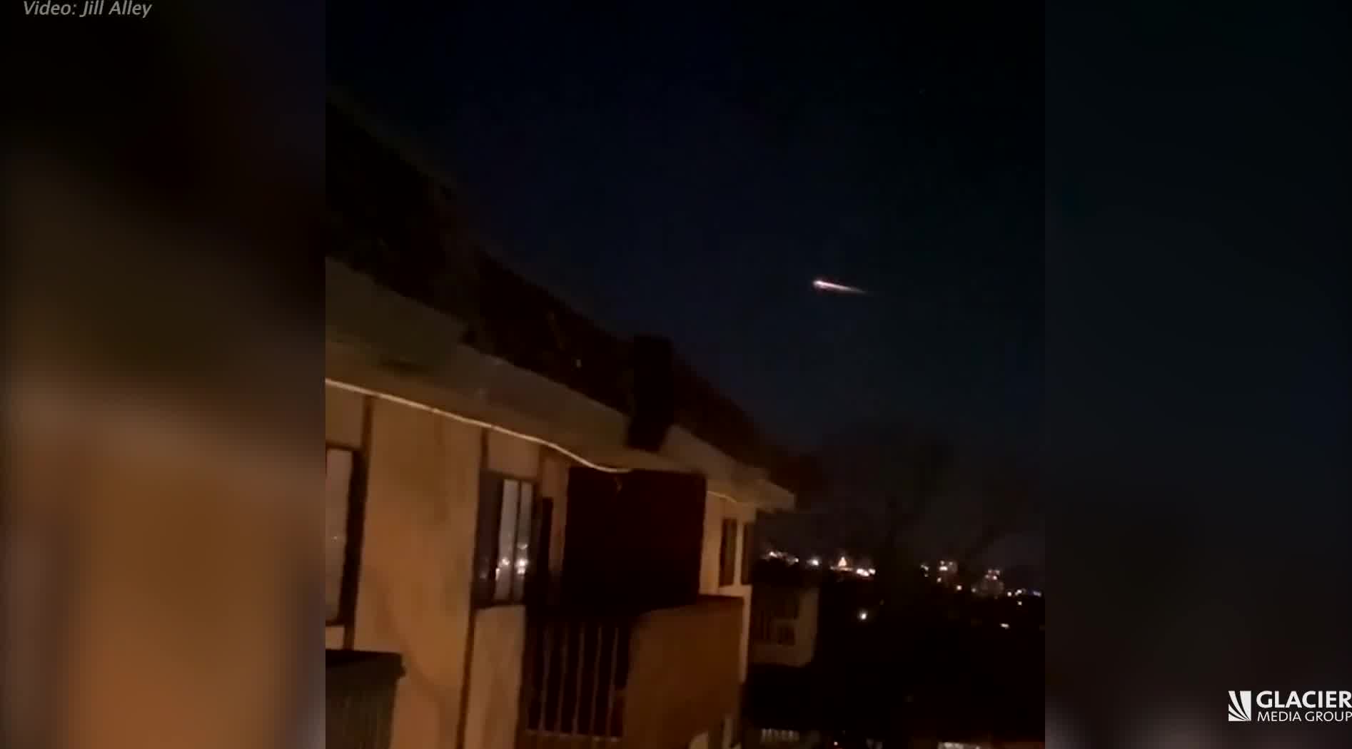 Remains of SpaceX rocket breaks up in night sky over Pacific Northwest ...